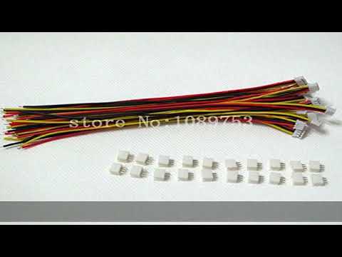 Davitu ZH 1.5mm 3-Pin JST Connector Plug with Wire x 20 sets - (Color: 150mm)