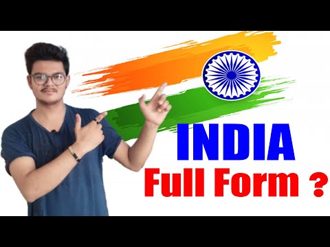 INDIA Full Form ? || What is full form of INDIA || INDIA ka full form kya hay ?