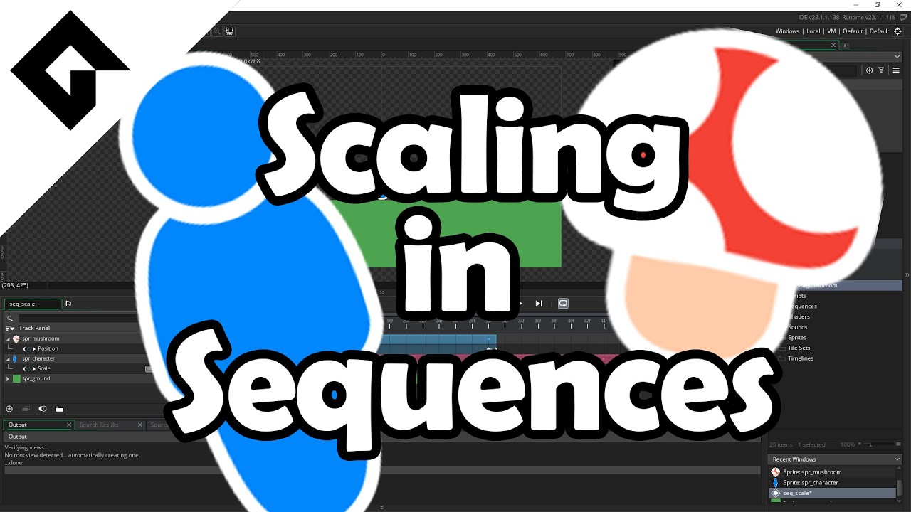 GameMaker 2.3: Scaling in Sequences!