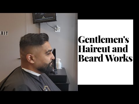 GENTLEMEN'S HAIRCUT AND  BEARD WORKS