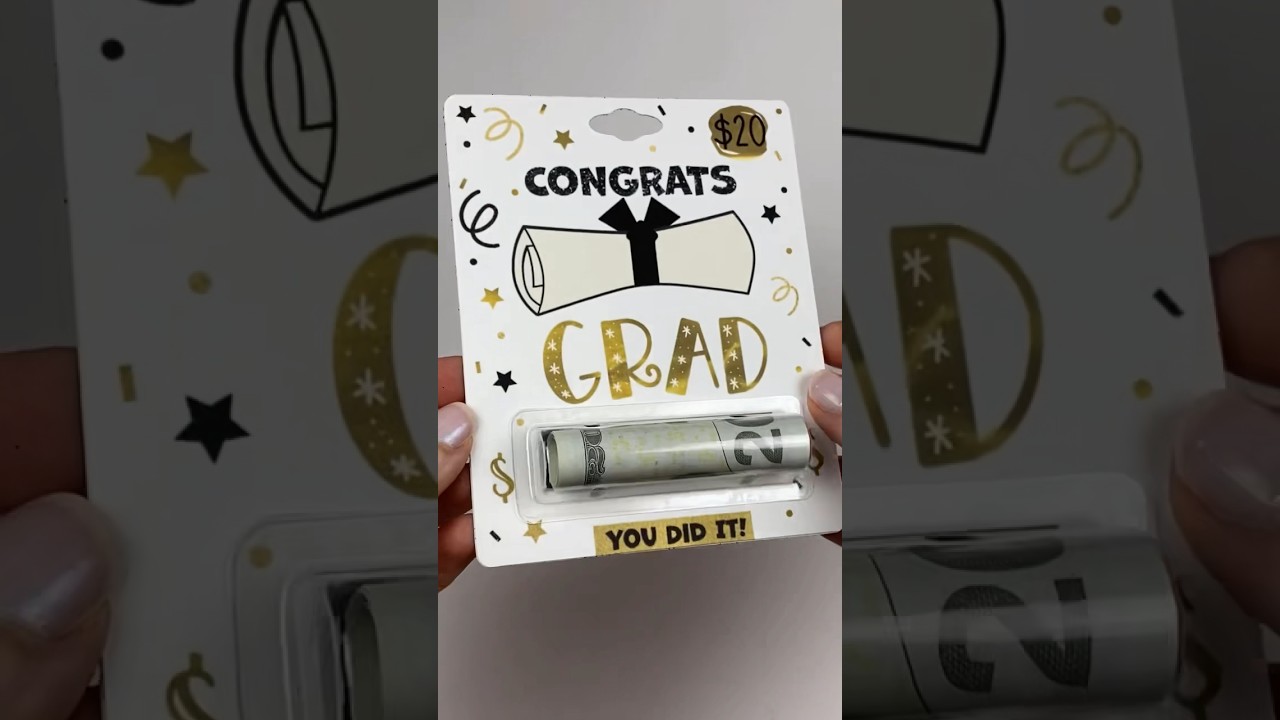 DIY Printable Graduation Card 🎓 #cricut #graduation #shorts