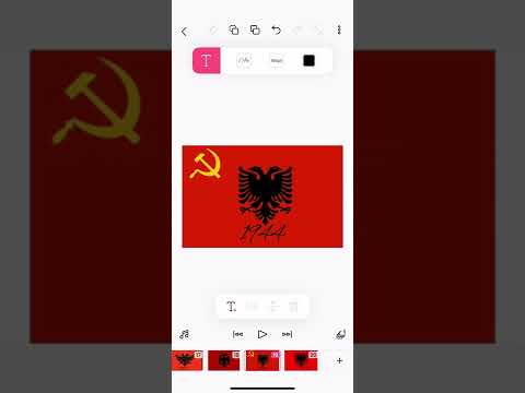 History of the Albanian flag (request)