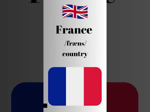 How to Pronounce France in English British Accent #learnenglish #learnenglishtogether