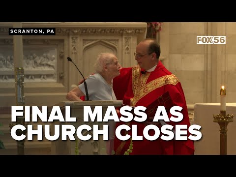 Emotional farewell as Nativity of Our Lord Church closes after over a century in Scranton