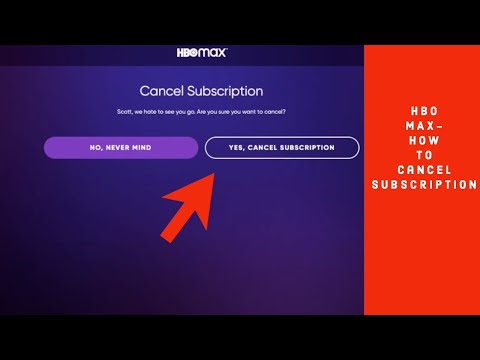 HBO MAX- How To Cancel Subscription 2020