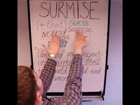surmise [meaning]