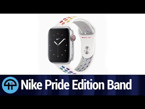 Apple Watch Nike Pride Edition Sport Band Looks Gorgeous