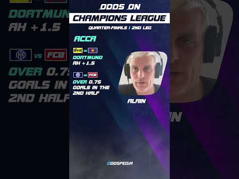 Alain's UCL BEST BETS Quarter Finals | 2nd Leg 🤑 Football Betting Tips & Predictions Today