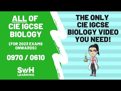 ALL of CIE IGCSE Biology! | The ONLY revision video you need! | 2025 onwards | 0970 / 0610
