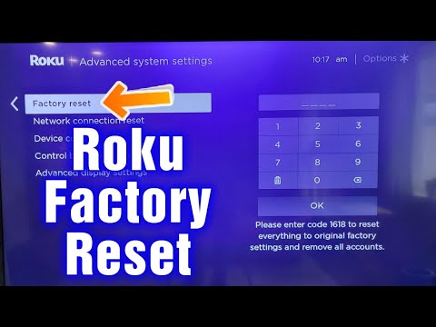 How To Factory Reset Roku