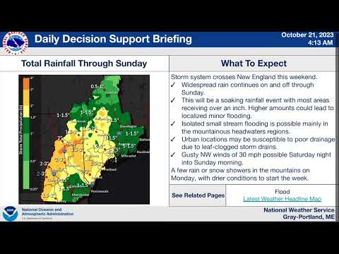 Quick Weather Weekend: Gale Warning and Freeze advisory