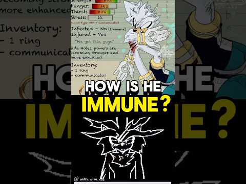 How Silver Is IMMUNE To The Dark Gaia Infection? #sonic #sonicthehedgehog #darkgaiainfection #silver