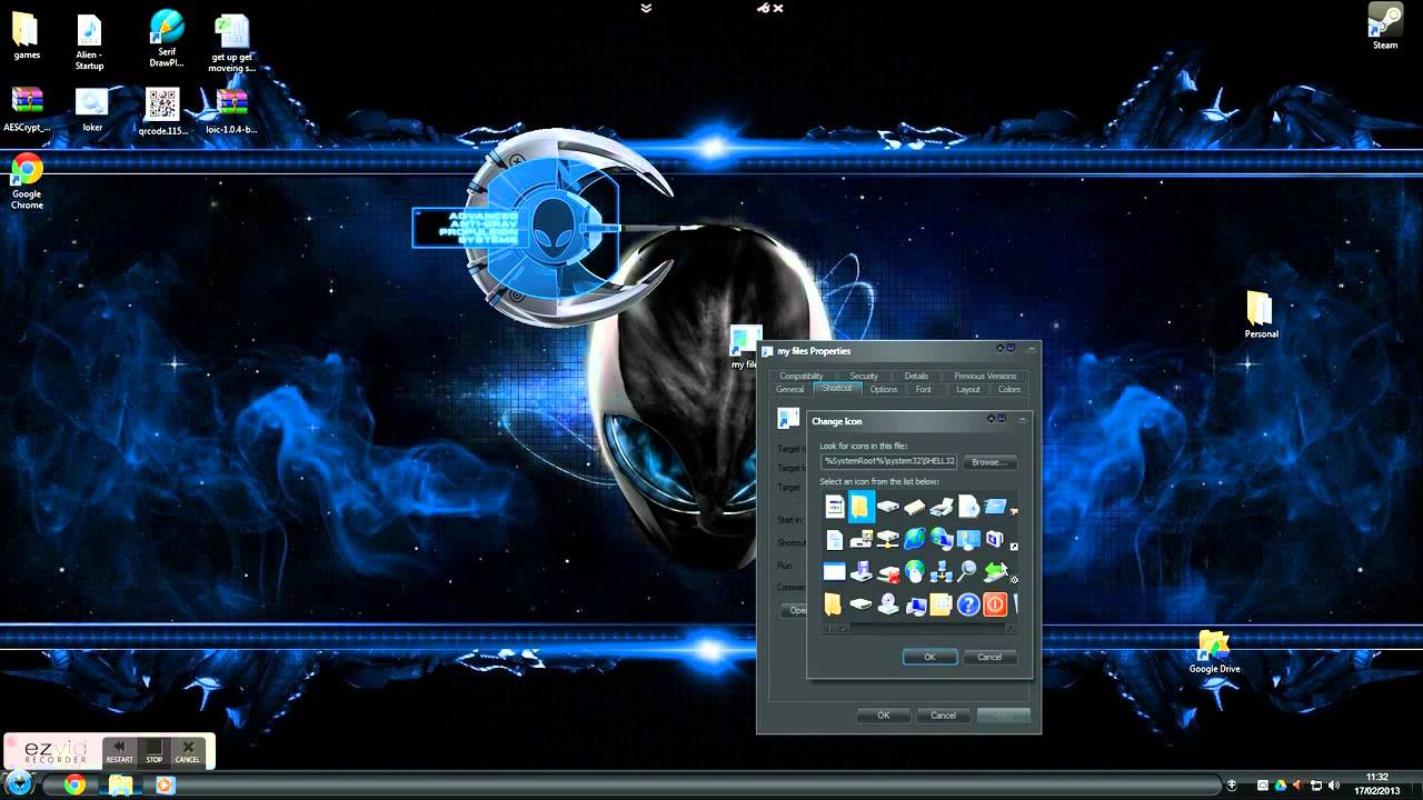 shutdown folder prank