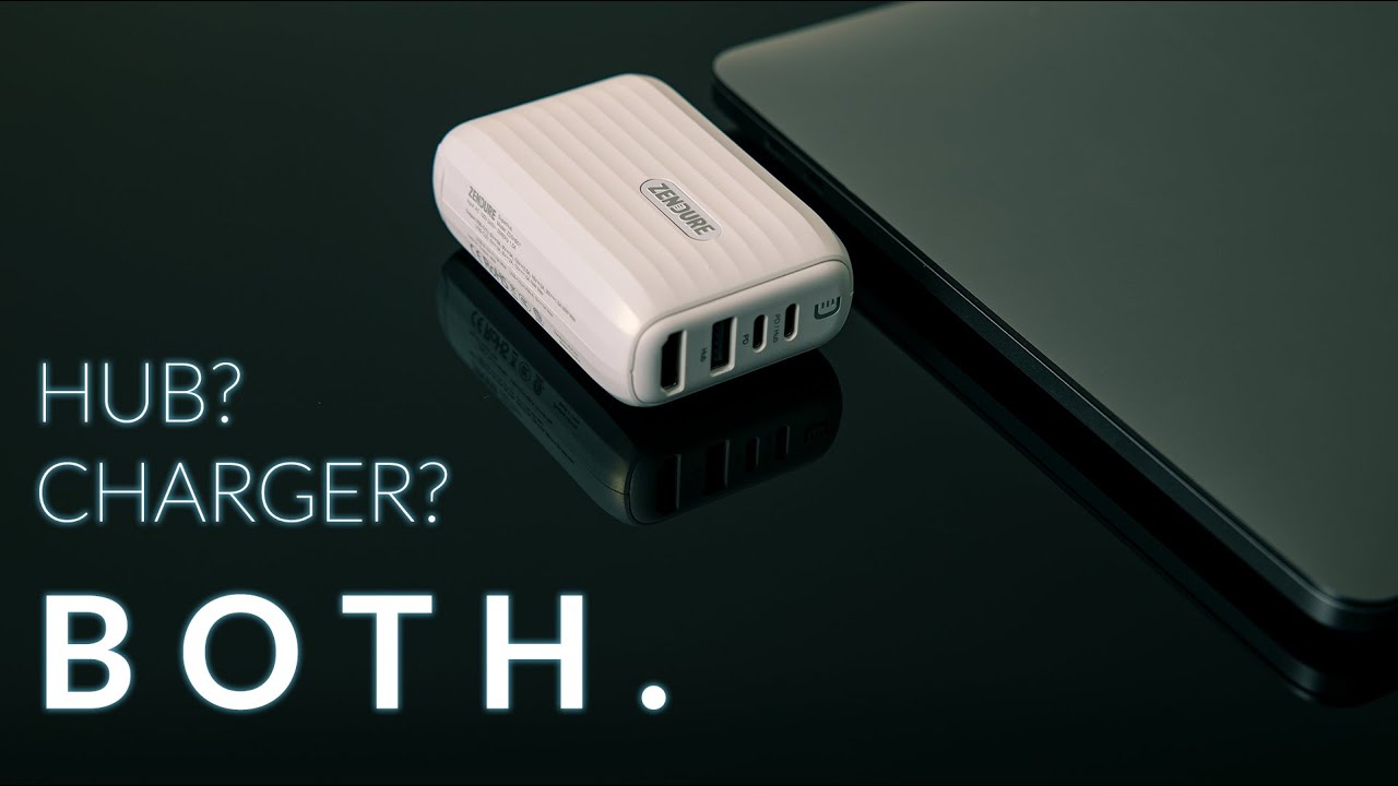 2-in-1 USB-C Hub & Charger for MacBook Pro, iPad Pro and Surface Pro 7: Zendure SuperHub