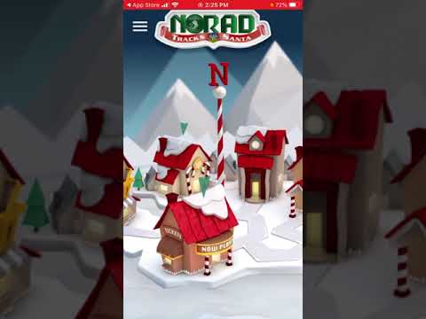 NORAD SANTA TRACKER APP FULL OVERVIEW
