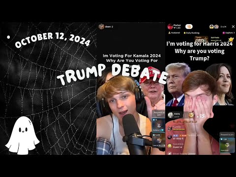 @itsdeaann Debate 10/12/24 Then @Parkergetajob Debate on TikTok Live - Why Are You Voting Trump?