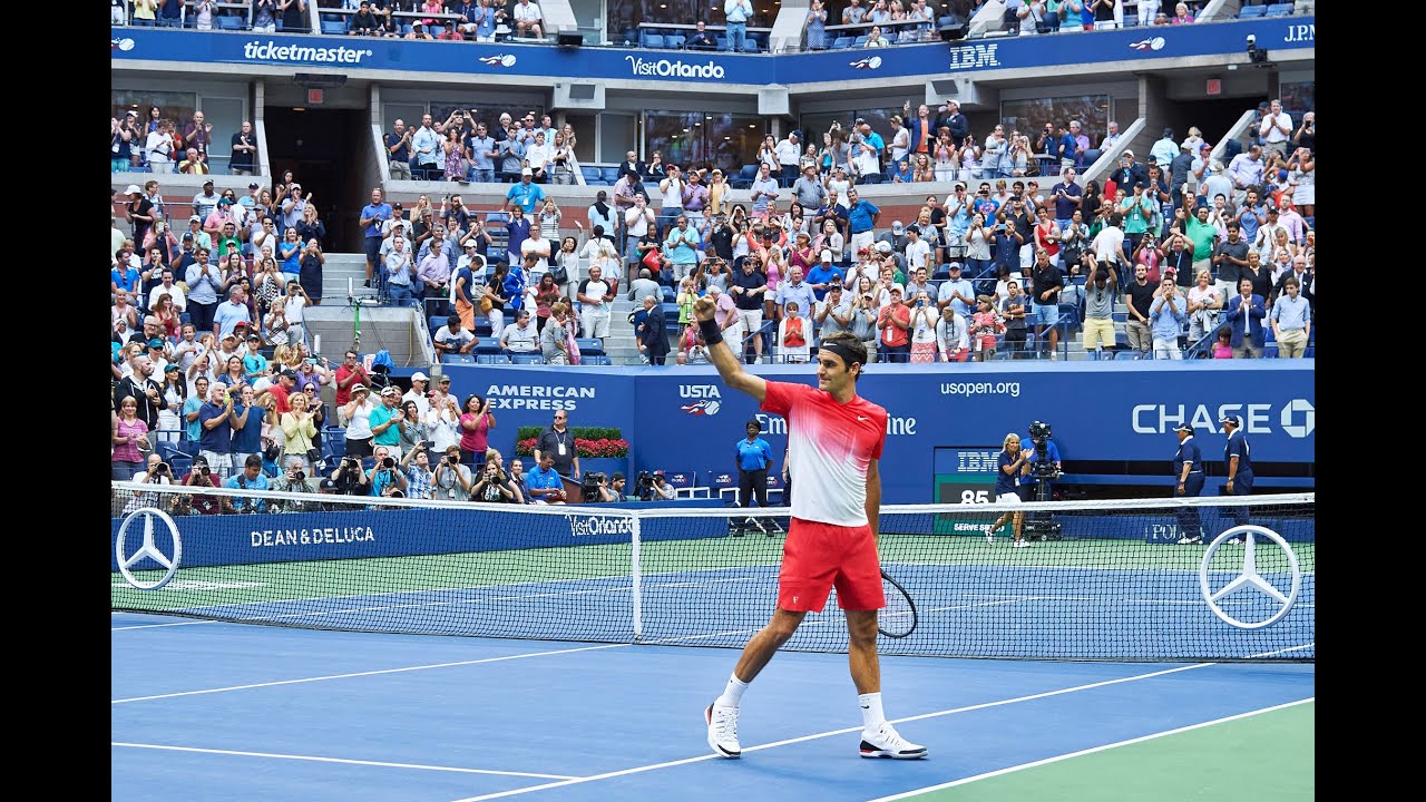 2017 US Open: Federer defeats Youzhny