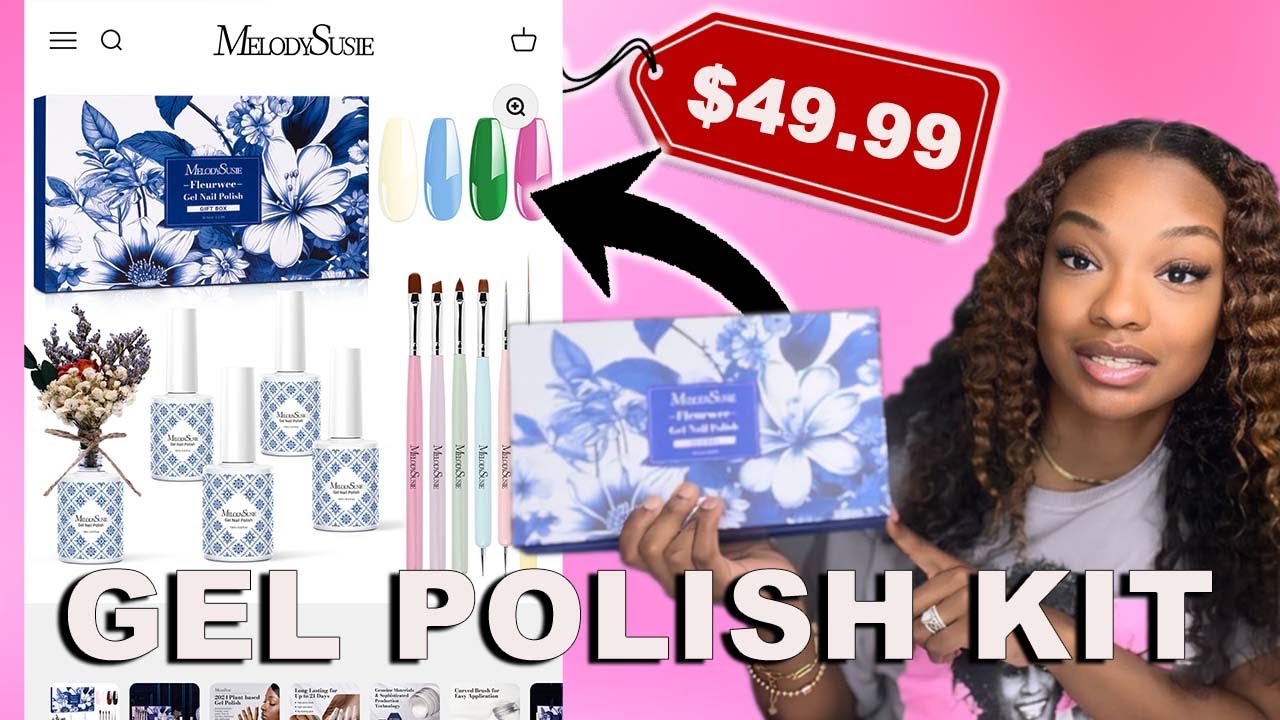 TESTING MELODYSUSIE'S NEW PLANT BASED GEL POLISH!