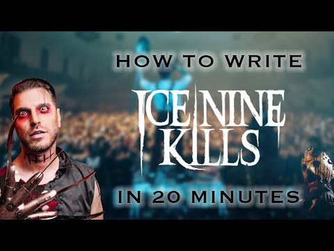 How to write Horror Metal... Ice Nine Kills songwriting Breakdown