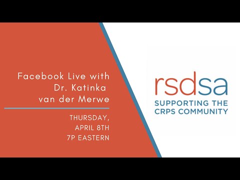 Facebook Live with Dr. Katinka van der Merwe