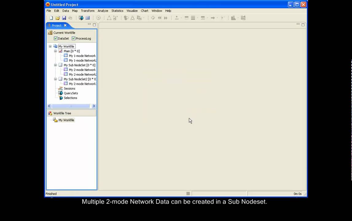 Social Network Analysis Software -  NetMiner : 1.3 Creating Data