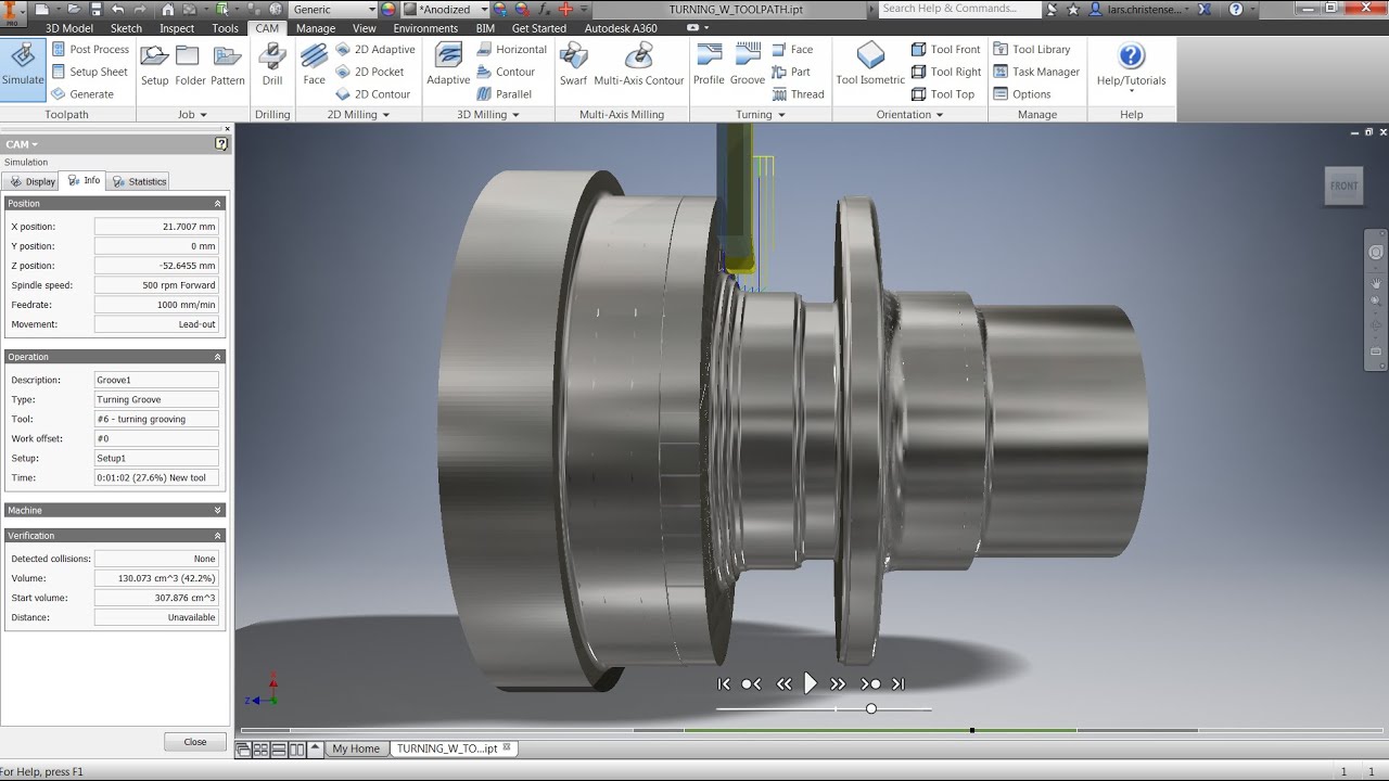 Inventor HSM : Fundamentals of Turning