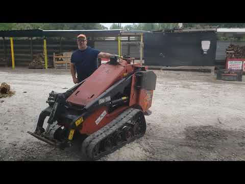 DITCH WITCH SK752 COMPACT TRACK LOADER 1282 HOUR REVIEW TREE SERVICE COMMERCIAL TREE LIFE 1 584-TREE
