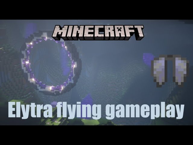 Elytra course Amethyst&Cherry blossom Minecraft Map