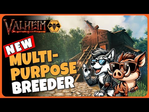 Multi Purpose Breeder (Wolf/Boar) - Valheim - NEW Design!