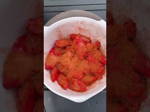 Hawaiian Punch Wings#Food #Cooking #SweetFood #FoodMaking #Shorts