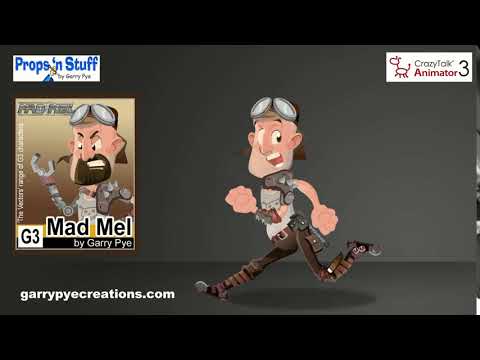 The Vectors - Mad Mel - Cartoon Animator/Actor - Reallusion Content Store