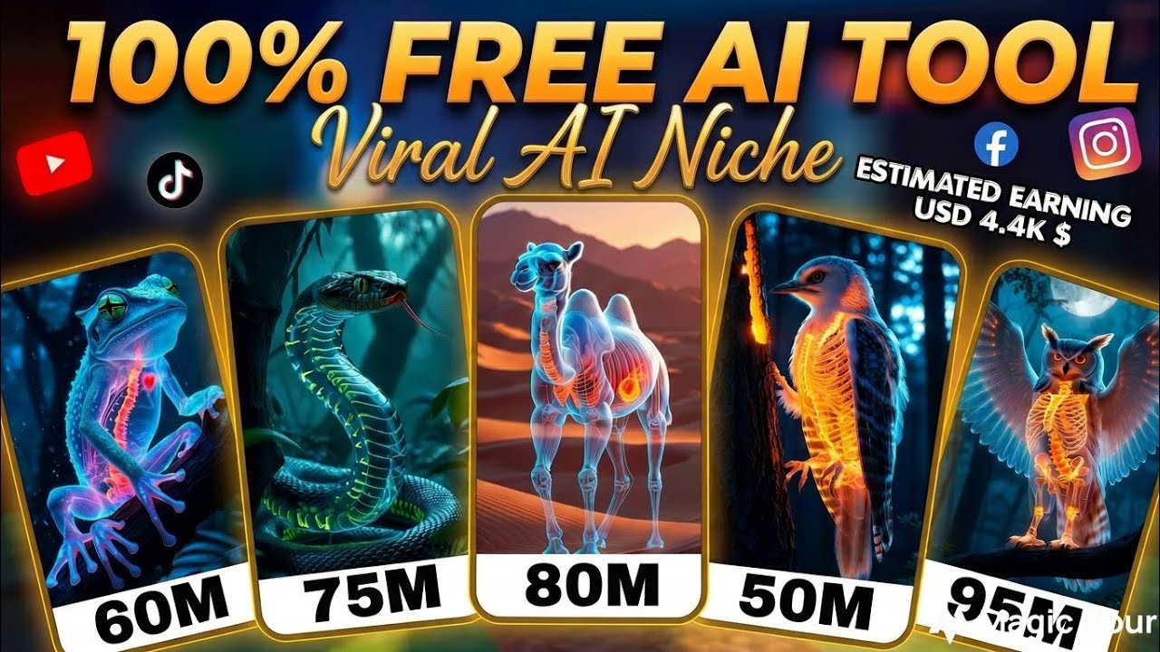 How This AI Channel Earns $28K/Month Using FREE AI Videos (2026)