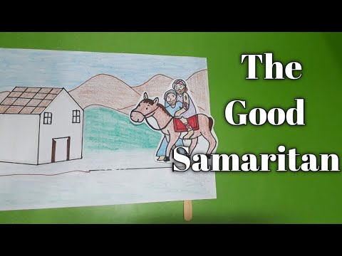 The Good Samaritan |Art &Craft |Sunday school craft|Bible activities for kids
