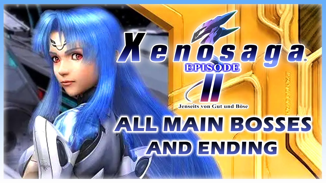 Xenosaga Episode 2 - All Main Bosses + Ending