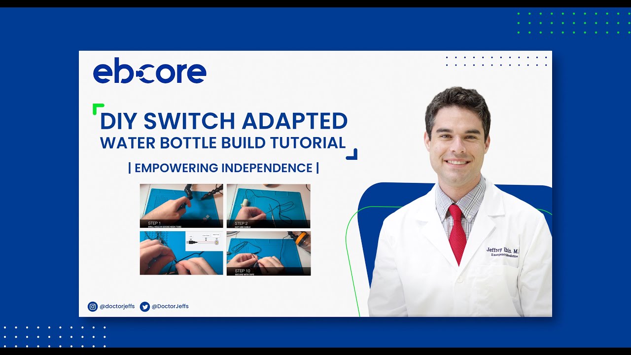 DIY Switch Adapted Water Bottle Build Tutorial | Empowering Independence