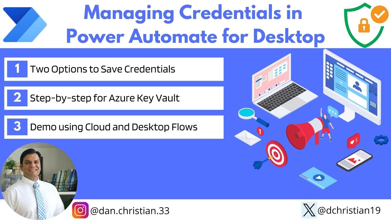 Desktop Credentials in Power Automate