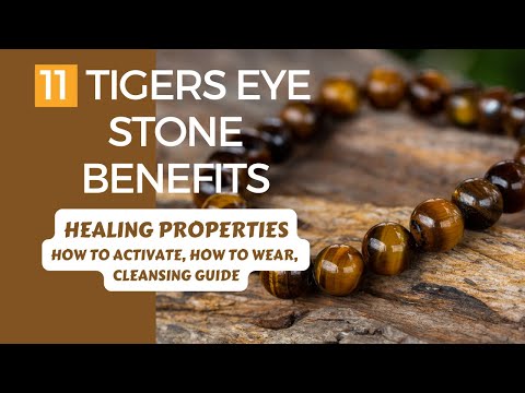 What Is Tigers Eye Stone Meaning, Benefits, Healing Properties Cleansing | How To Activate #TigerEye
