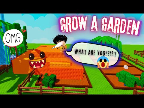 GROW A GARDEN! What did I grow??? | ROBLOX