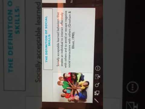 Social Skills lessons for School Counselors (part one)