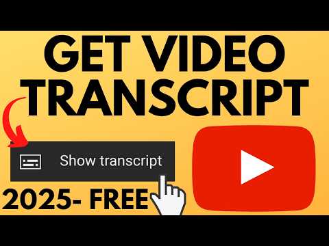 How to Get Transcript of YouTube Video - Youtube Videos to Text