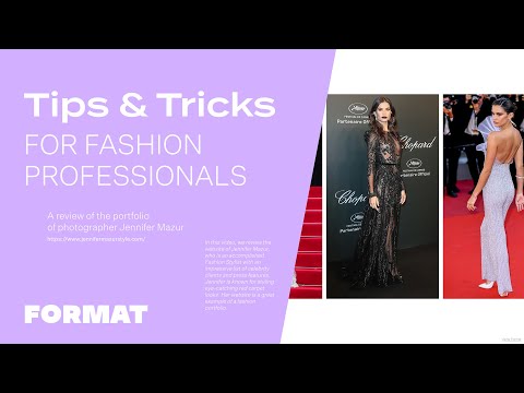 Tips and Tricks to Create a Fashion Portfolio Website
