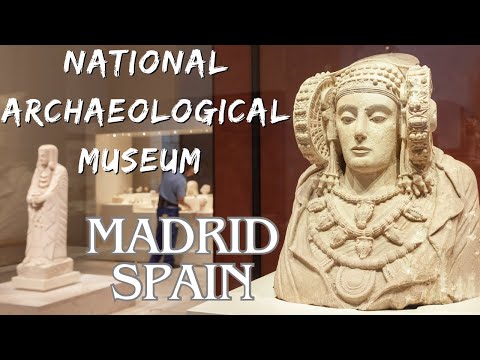 Inside The National Archaeological Museum In Madrid
