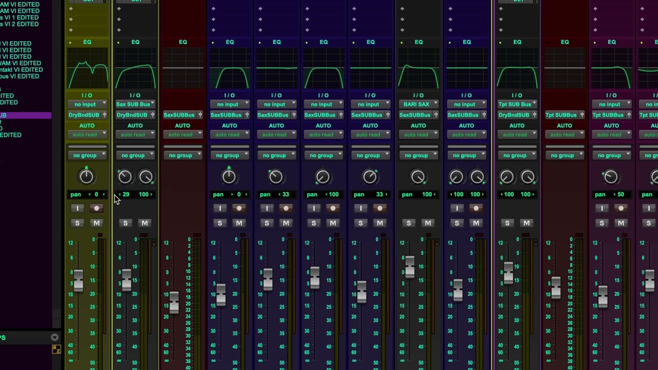 Pro Tools 110 Exercise 10 Tutorial: Mix Workflows