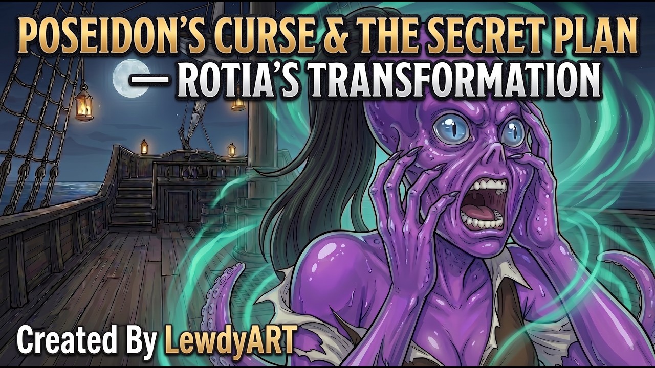 Poseidon’s Curse: Rotia’s Transformation into the Octopus🐙 | Full Story