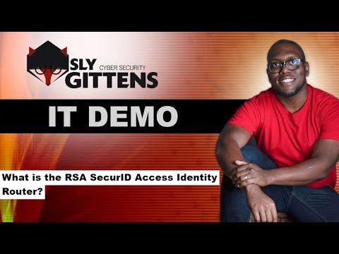 What is the RSA SecurID Access Identity Router? RSA Cloud Authentication Service 2fa | sso | mfa