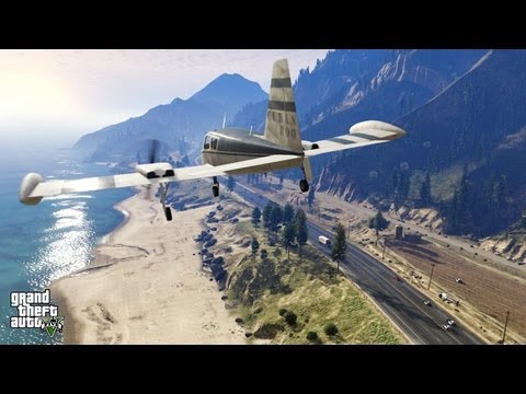 GTA 5 Gameplay - Los Santos Airport