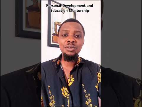 #personaldevelopment & #academic Mentorship