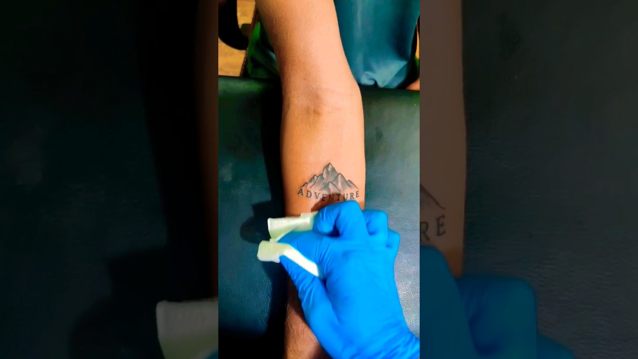 adventure tattoo #adventure #travel #trekking #besttattoos #inkdedicationtattoos