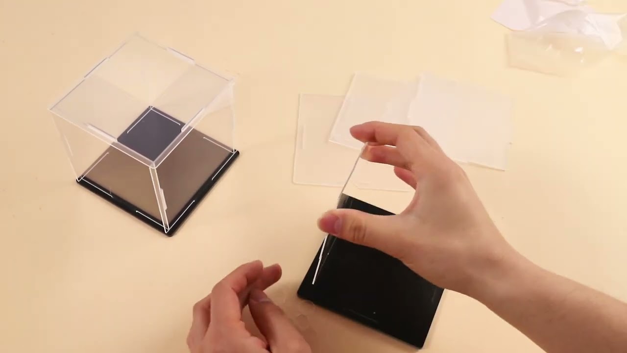 How to Assemble Acrylic Display Boxes - Step by Step Guide