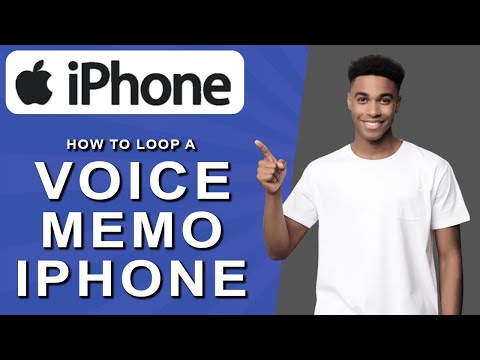How to loop a voice memo iphone (2024)